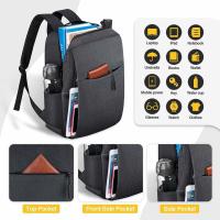 China OEM Anti Theft USB Charging Backpack 15.6 Inch Laptop Briefcase Oxford Fabric for sale