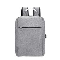 China Custom Logo Waterproof Business Laptop Backpack with USB Charging 15.6 Inch School Bag for sale