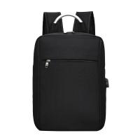 China Custom Logo Waterproof Business Laptop Backpack with USB Charging 15.6 Inch School Bag for sale