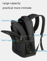 China 15.6 Inch Waterproof Business Laptop Backpack for Men Travel Multipurpose 0.6kg for sale