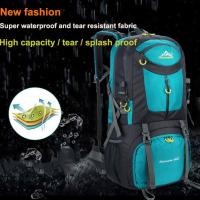 China BSCI Water Resistant Hiking Backpack 60L Hiking Mountaineering Backpack for sale