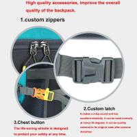 China BSCI Water Resistant Hiking Backpack 60L Hiking Mountaineering Backpack for sale