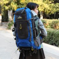 China 45L Lightweight Hiking Backpack  Packable Trekking Backpack Waterproof AZO Free for sale