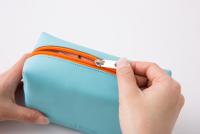 China Matte PU Hanging Cosmetic Bag Multifunctional Makeup Storage Bag Large Capacity for sale