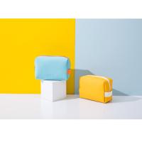 China Matte PU Hanging Cosmetic Bag Multifunctional Makeup Storage Bag Large Capacity for sale
