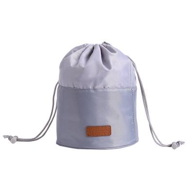 China Multi Function Hanging Cosmetic Bag Cylinder Cosmetic Bag Travel  Portable for sale