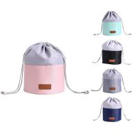 China Multi Function Hanging Cosmetic Bag Cylinder Cosmetic Bag Travel  Portable for sale