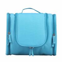 China Heavy Duty Hanging Cosmetic Bag Polyester Travel Toiletry Bag Waterproof 30x20x10cm for sale
