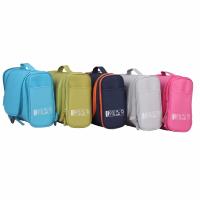 China Heavy Duty Hanging Cosmetic Bag Polyester Travel Toiletry Bag Waterproof 30x20x10cm for sale