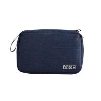 China Red Hanging Travel Makeup Bag Toiletry Cosmetic Organizer Portable 300D Waterproof for sale