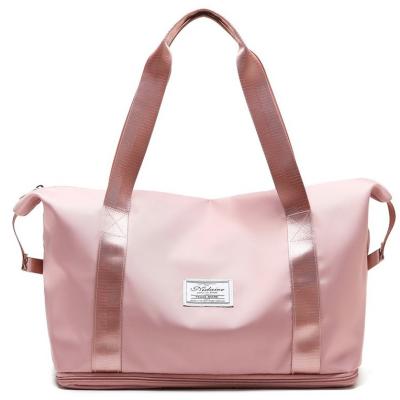 China Women's 15.6 Inch Sports Gym Duffle Bag Weekender Overnight Tote for Travel for sale