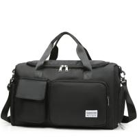 China Soudelor Nylon Waterproof Sports Fitness Weekender Bag 45x20x27cm with Shoe Compartment for sale