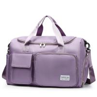 China Soudelor Nylon Waterproof Sports Fitness Weekender Bag 45x20x27cm with Shoe Compartment for sale
