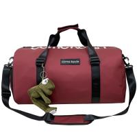 China 45L Lightweight Gym Duffle Bag Waterproof Travel Duffel with Shoe Compartment Wet Pocket for sale