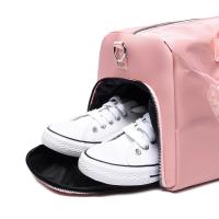 China 35L Gym Duffle Bag for Men Travel Bag with Shoe Compartment USB Port for sale