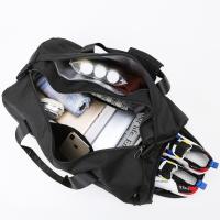 China Nylon Travel Duffle Bag 42x24x24cm Men Gym Bag with Shoe Compartment for sale