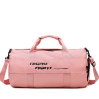 China Nylon Travel Duffle Bag 42x24x24cm Men Gym Bag with Shoe Compartment for sale