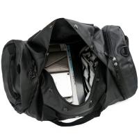 China Waterproof Gym Duffle Bag 40L Men with Shoe Compartment USB Charging Port for sale