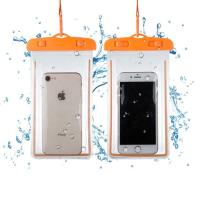 China Waterproof Cell Phone Case With Lanyard Swimming for sale