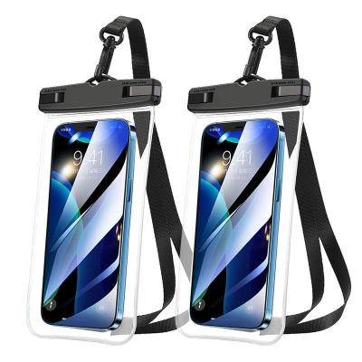 China Waterproof Cell Phone Pouch Universal PVC Waterproof Smartphone Bag for sale