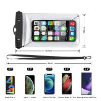China Waterproof Cell Phone Pouch Universal PVC Waterproof Smartphone Bag for sale