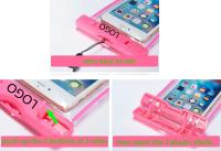 China IPX8 Waterproof Phone Pouch Universal Dry Bag for 4.0-7.0 Inch Phones PVC for sale