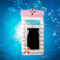 China IPX8 Waterproof Phone Pouch Universal 4.0-7.0 Inch Clear Cell Phone Bag Floating for sale
