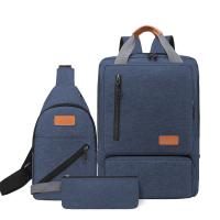 China Three Piece Oxford Waterproof Backpack Men Women Backpack Set for sale