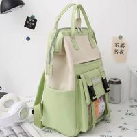 China Green Backpack Sets Laptop Students Durable Book Bag Girls for sale