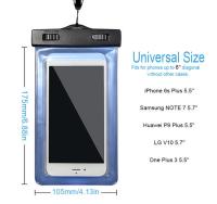 China Universal Pvc Waterproof Phone Pouch Smartphone Water Resistant Phone Case for sale