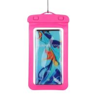 China IPX8 Waterproof Phone Pouch Universal 6 Inch Black Water Resistant Case for sale