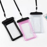 China Floatable Waterproof Cell Phone Pouch Cases Dry Cover Underwater Phone Bag for sale