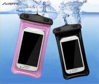 China Floatable Waterproof Cell Phone Pouch Cases Dry Cover Underwater Phone Bag for sale