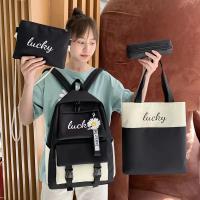 China 5 in 1 Multifunctional Kids School Backpack Set Waterproof Canvas 1.37 Inch for sale