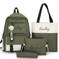 China 5 in 1 Multifunctional Kids School Backpack Set Waterproof Canvas 1.37 Inch for sale
