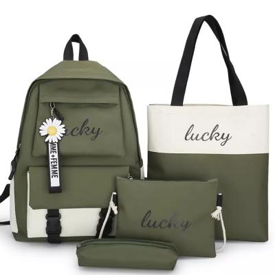 China 5 in 1 Multifunctional Kids School Backpack Set Waterproof Canvas 1.37 Inch for sale