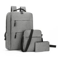 China Business Men Back Pack Set Popular School 3 Set Backpack 42*30*12cm for sale