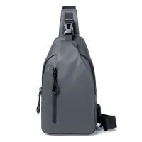 China Waterproof Crossbody Sling Bag for Men with USB Charging 17x6x30cm for sale