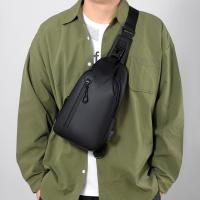 China Waterproof Crossbody Sling Bag for Men with USB Charging 17x6x30cm for sale