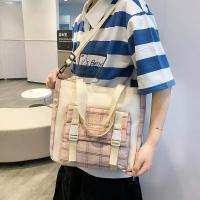 China 42cm Student School Backpack Sets Lovely Grid Printing 5 Pieces Backpack for sale