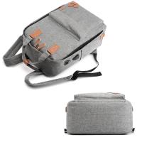 China Grey Business Backpack Sets 43cm Usb Charging 3 In 1 Backpack ISO for sale