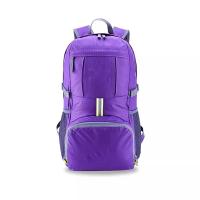 China Red BSCI Foldable Hiking Backpack 35L Mountain Equipment Rucksack Waterproof for sale