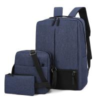China 3pc Mens Work Laptop Backpack Set Smart Travel Backpack Set Unisex for sale