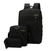 China 1.47 Inch Usb Charging Backpack Sets 3 In 1 Computer Oxford Waterproof Rucksack for sale