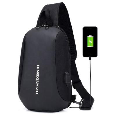 China 4.2L Nylon Sling Bag Crossbody Chest Bag Waterproof 22x10x33cm ODM Custom for sale