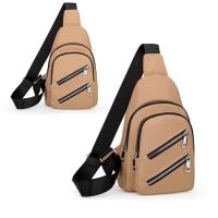China 9.7 Inch Multi Pocket Crossbody Sling Bag Oxford Cloth Shoulder Bag 30x18x6cm for sale