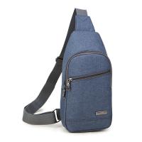 China Men's Crossbody Sling Backpack 37x18x8cm Waterproof Oxford Cloth Large Capacity Chest Bag for sale