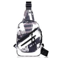 China Neoprene Waterproof Anti Theft Cross Body Sling Bag 26x16x7cm Unisex Travel Chest Pack for sale