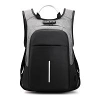 China Anti Theft Laptop Backpack 38cm USB Charging Waterproof Travel Office BSCI for sale