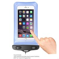 China IPX8 Waterproof Phone Pouch PVC Floating Dry Bag for 5.5 Inch Phones for sale